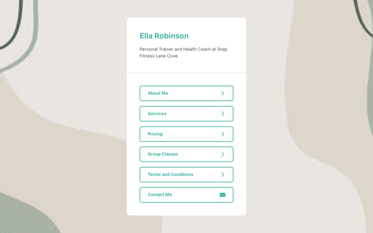 Ella Robinson Personal Training | Lane Cove, Sydney